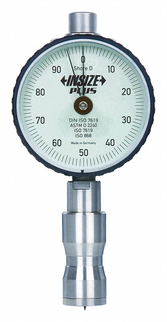 INSIZE, Shore D, 0, Handheld Dial Durometer - 463T33|ISH-S30D - Grainger