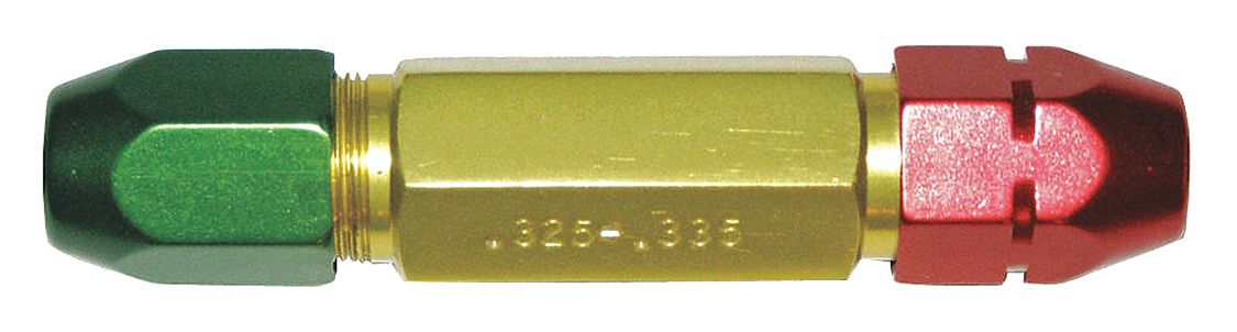 VERMONT GAGE, 0.1 mm Compatible Gauge Dia Range - Min, Double End ...