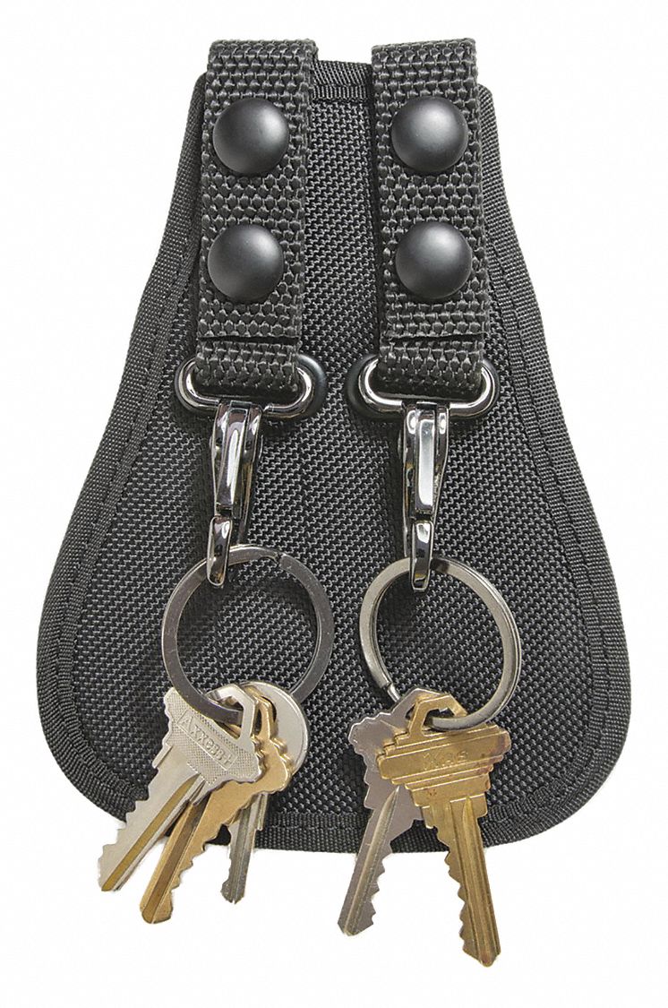 HEROS PRIDE, Black, Nylon, Key Holder - 463V18|1113 - Grainger