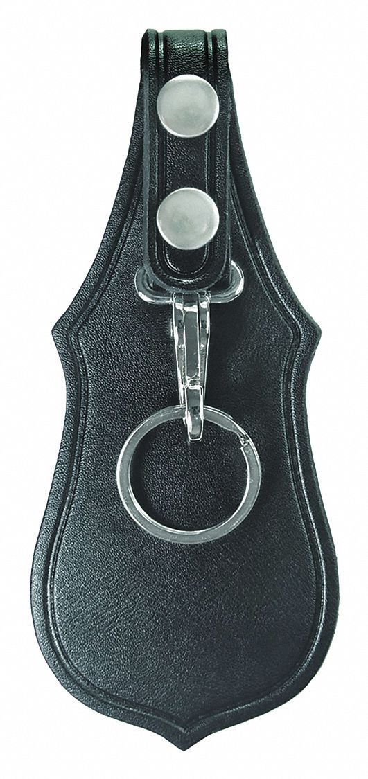 AIRTEK, Black, Leather, Key Holder - 463V31|1488PN - Grainger