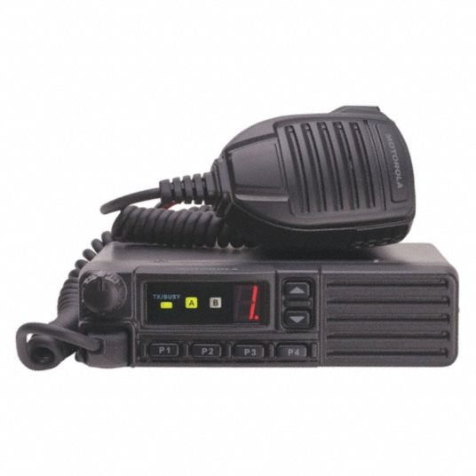 Mobile Two Way Radio, 450 to 512 MHz Frequency, UHF, 25 Output Watts, 8 ...