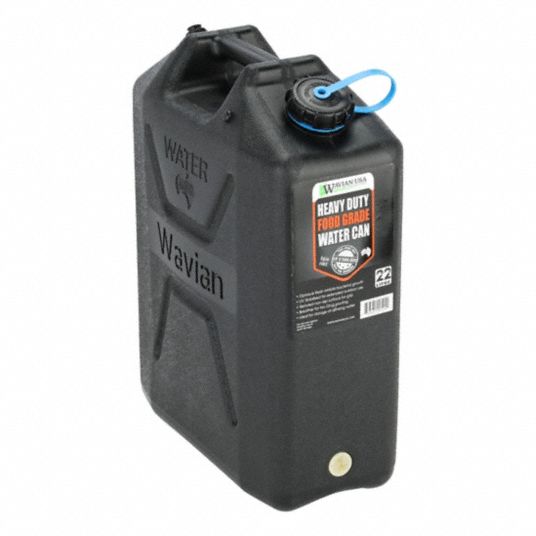 Black, 5.8 gal Capacity, Water Container - 464P70|3215 - Grainger