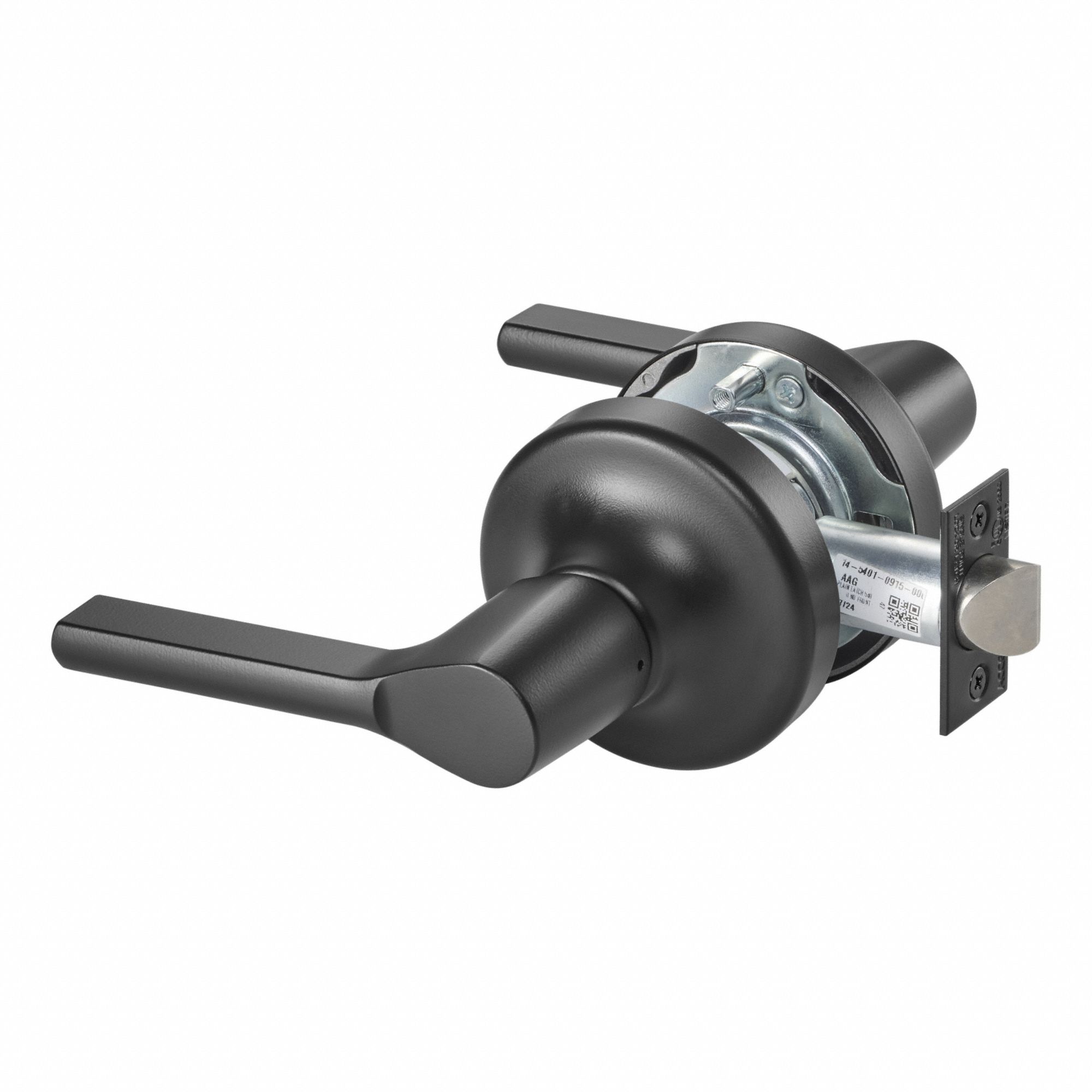 ASSA ABLOY ACCENTRA, Privacy Lever Locksets, Black, Cylindrical Lockset ...