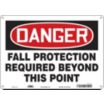 Fall Protection Signs - Grainger Industrial Supply