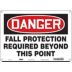 Fall Protection Signs - Grainger Industrial Supply