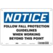 Fall Protection Signs - Grainger Industrial Supply
