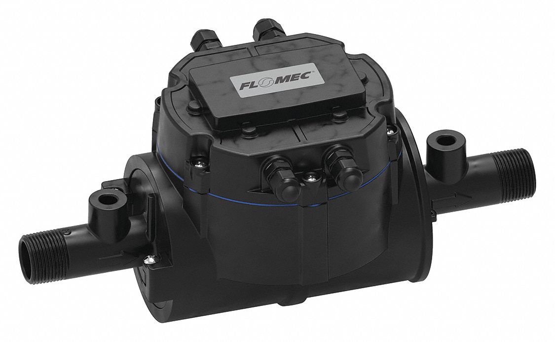 FLOMEC Electromagnetic Flowmeter: 3/4 in For Pipe Size, 3/4 in ...