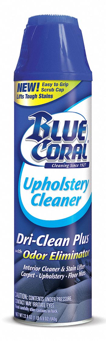 BLUE CORAL, Liquid, Exterior, Automotive Upholstery Cleaner - 465D29 ...