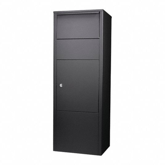 BARSKA Lock Box: Floor, Single Key, 2 Key Capacity, Steel - 465D74 ...