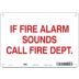 Fire Alarm Signs - Grainger Industrial Supply