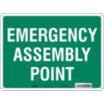 Evacuation Assembly Area & Area of Refuge Signs - Grainger Industrial ...
