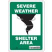Emergency Shelter Signs & Labels - Grainger Industrial Supply