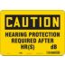Hearing Protection Signs with Decibel Meters - Grainger Industrial Supply