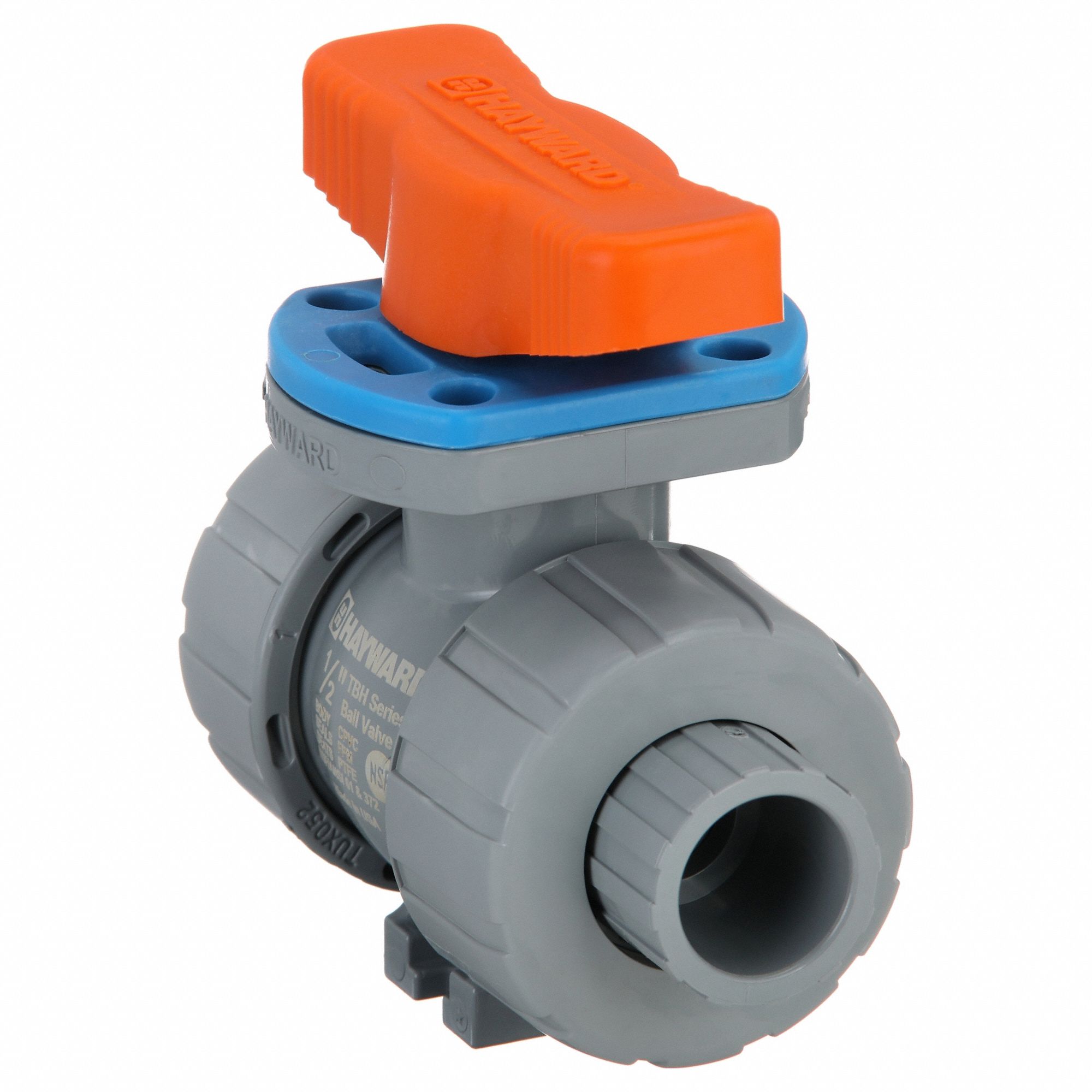HAYWARD FLOW CONTROL, 1/2 in, CPVC, Manual Two-Way Ball Valve - 466H71 ...