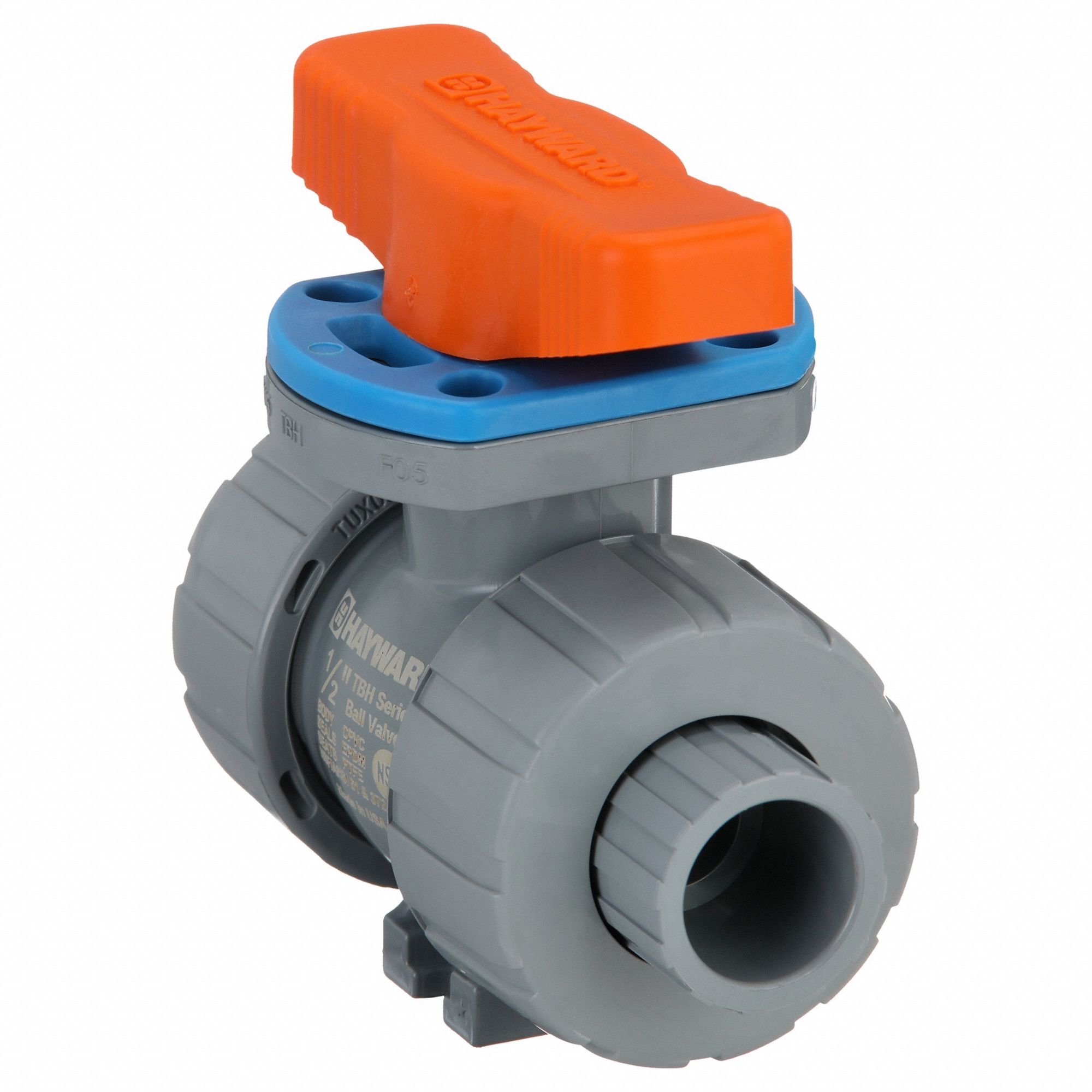 HAYWARD FLOW CONTROL, 1/2 in, CPVC, Manual Two-Way Ball Valve - 466H83 ...