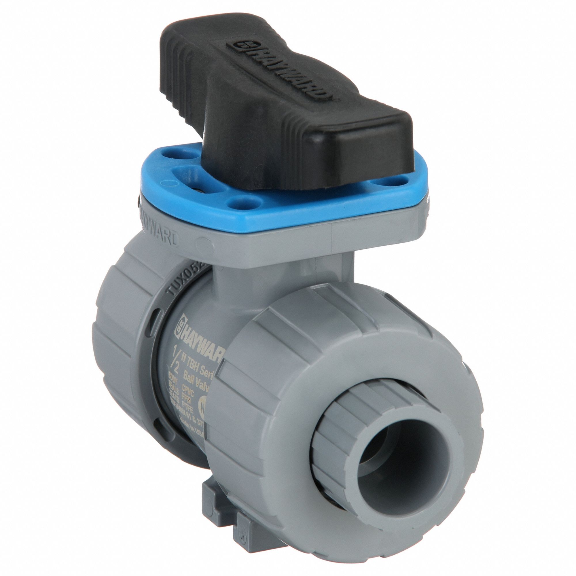 HAYWARD FLOW CONTROL, 1/2 in, CPVC, Manual Two-Way Ball Valve - 466J68 ...