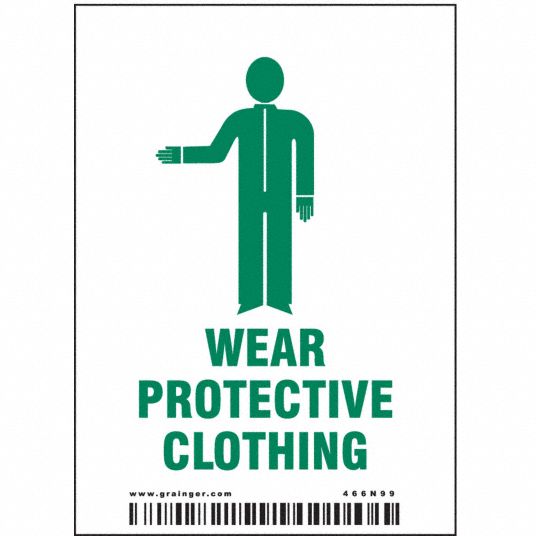 Vinyl, Adhesive Sign Mounting, Safety Sign - 466N99|466N99 - Grainger