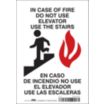Elevator & Stairway Fire Signs - Grainger Industrial Supply