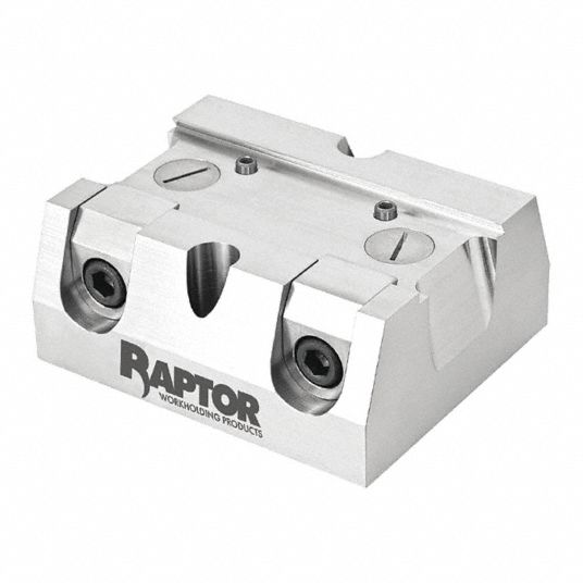 RAPTOR, 5.95 in Overall Lg, 3.957 in Overall Wd, Machine Vise - 467W43 ...