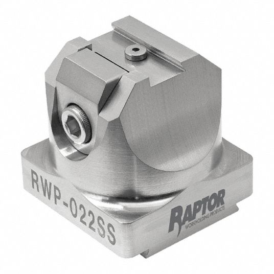RAPTOR, 2.35 in Overall Lg, 2.35 in Overall Wd, Machine Vise - 467W70 ...