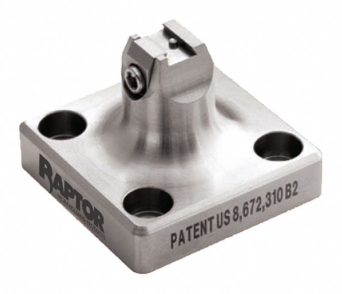 RAPTOR, 2.07 in Overall Lg, 2.07 in Overall Wd, Machine Vise - 467W75 ...
