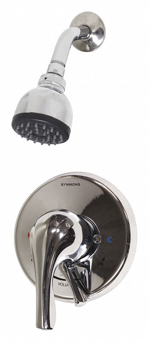 SYMMONS, Origins, 2.5 gpm Fixed Showerhead Flow Rate, Shower Faucet ...