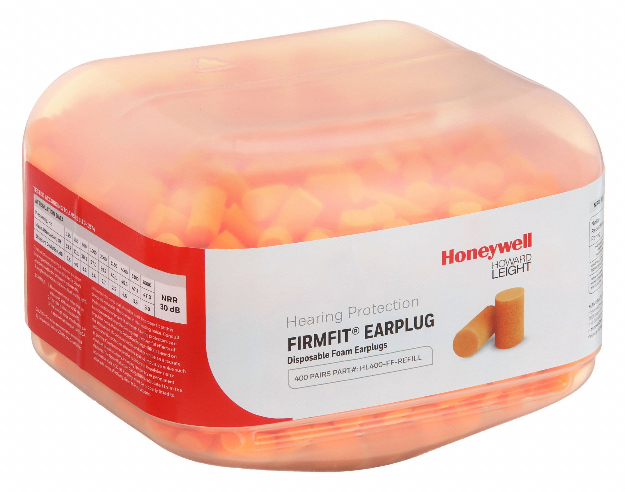 HONEYWELL HOWARD LEIGHT, Dispenser Refill, Cylinder, Ear Plug Dispenser ...