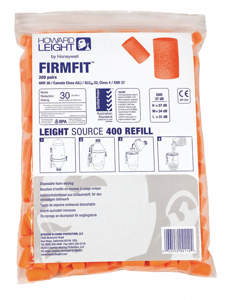 Howard Leigh Howard Leight MXM-LS4-REFILL Earplug Dispenser Refill ...