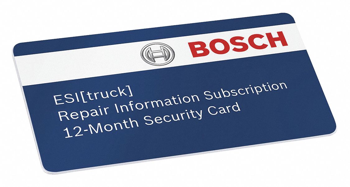 BOSCH, Software Subscription, ESI Trucks, Diagnostic Software ...