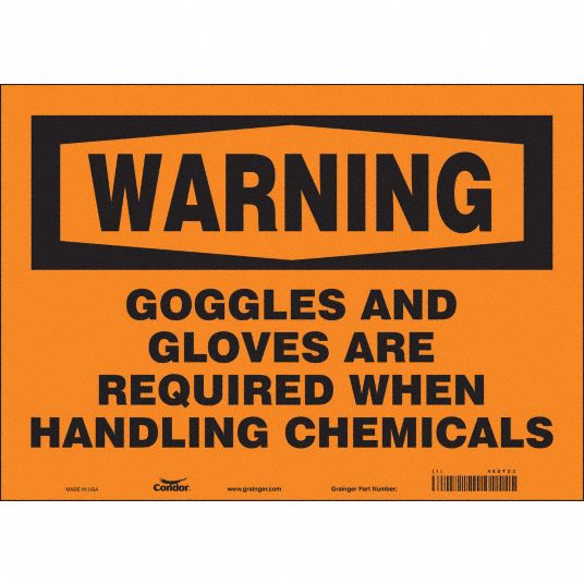 Vinyl, Adhesive Sign Mounting, Safety Sign - 468T23|468T23 - Grainger