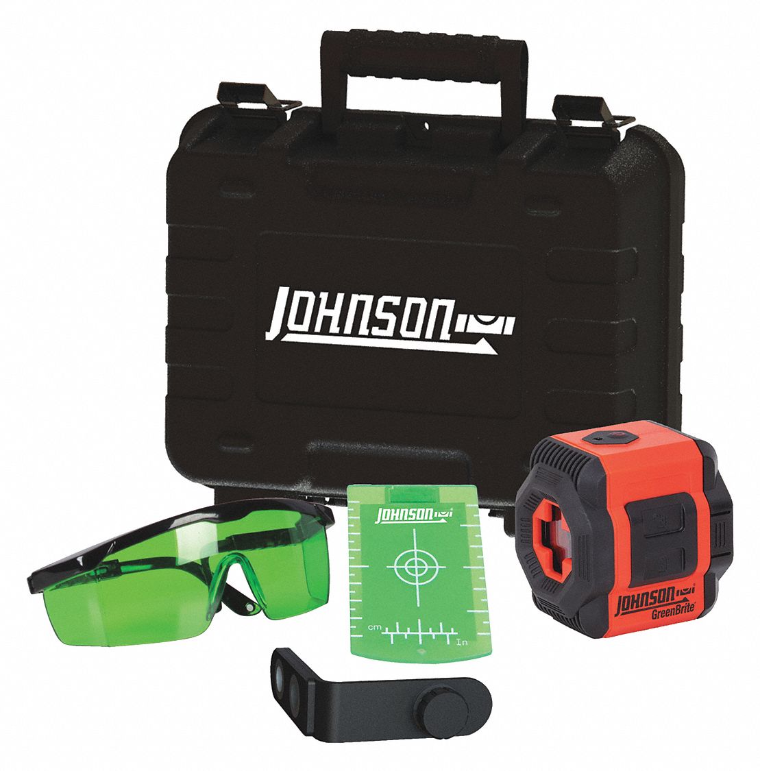 JOHNSON LEVEL, 2 Lines and 0 Dots, Green Beam, Cross Line Laser ...