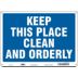 Housekeeping Signs - Grainger Industrial Supply