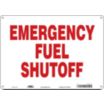 Emergency Shut-Off Signs - Grainger Industrial Supply