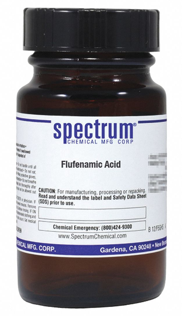 Flufenamic Acid,25g,CAS 530-78-9 - Grainger
