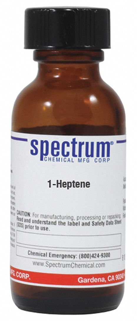 Heptene,25mL,CAS 592-76-7 - Grainger