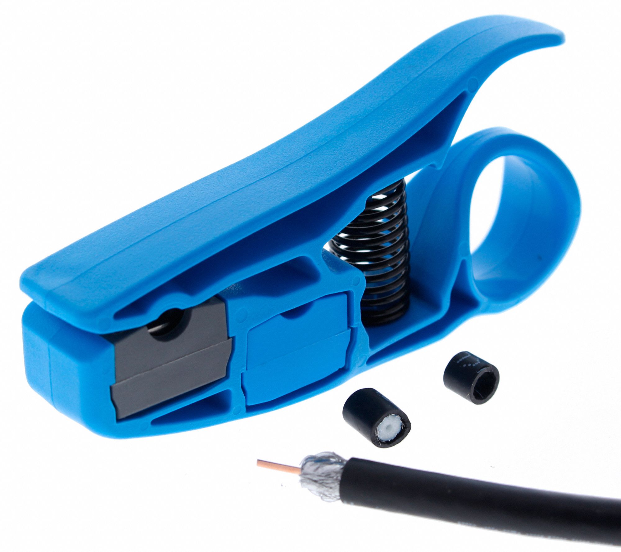 IDEAL Coax Cable Stripper: 1/4 in, For Cat 5E/Cat 6/RG-59/RG-6 Cable ...