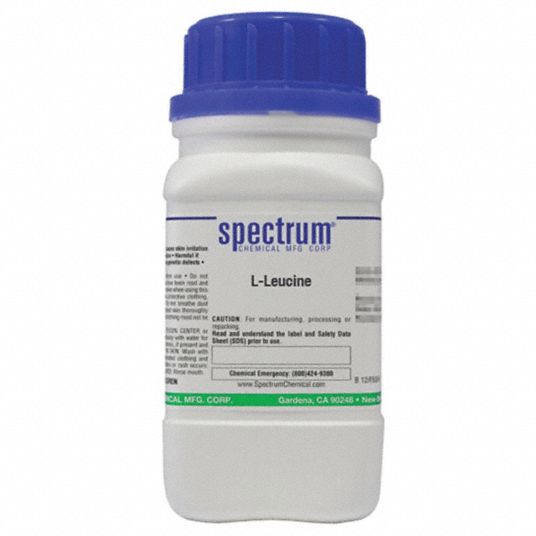 L-Leucine,100g,CAS 61-90-5,Poly - Grainger