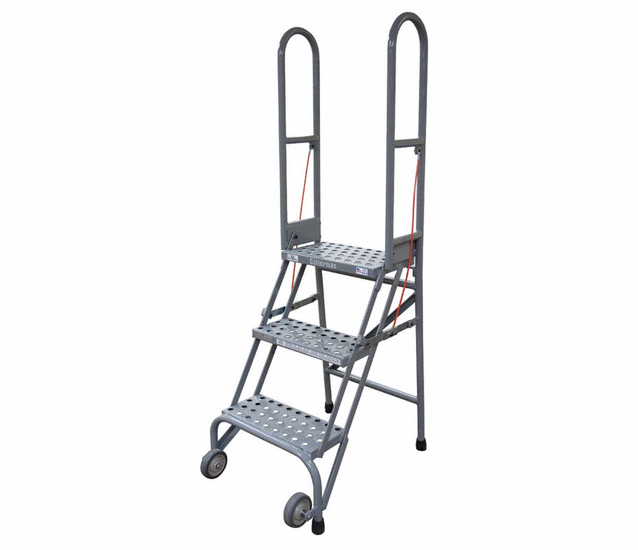 COTTERMAN Escalera Plegable con Ruedas, Escalera Plegable con Ruedas ...