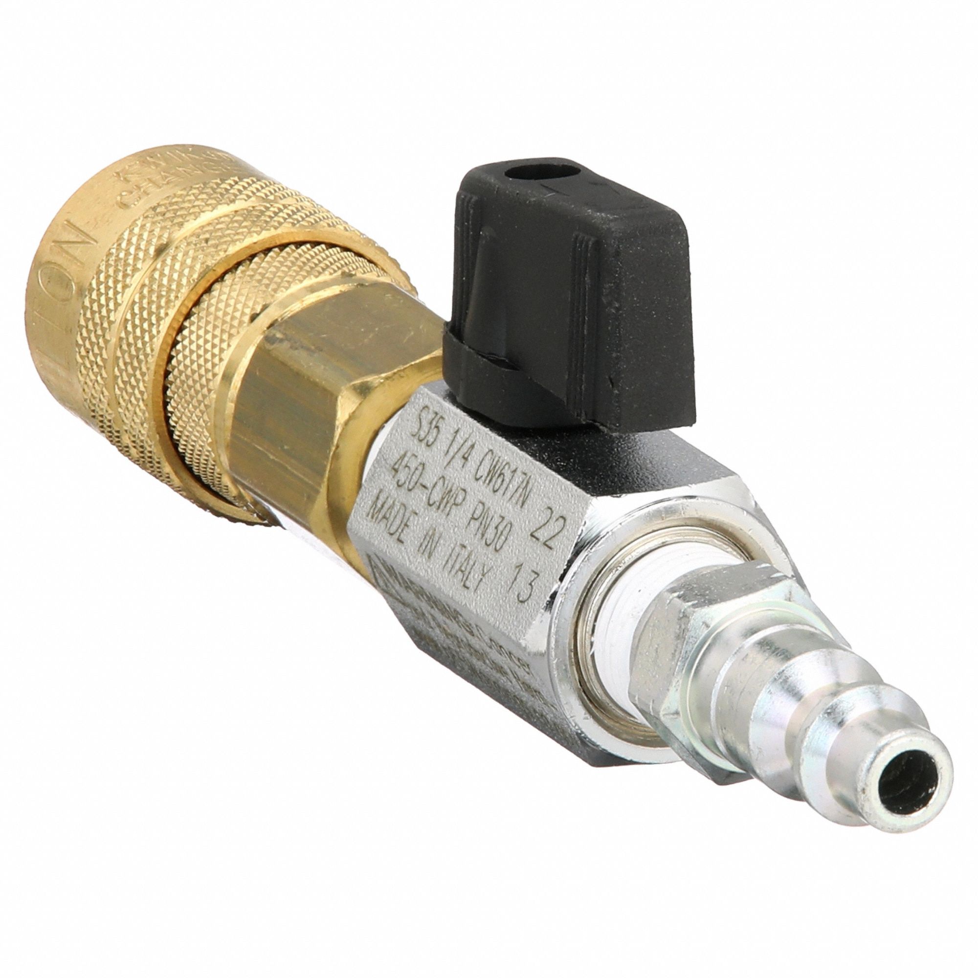 SIMPLEX, 1/4 in Quick Connect, Valve, Shut Off Valve - 46C541|BC8A ...