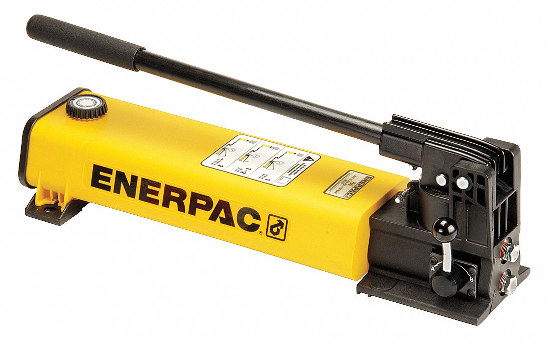 ENERPAC, 2 Stages, Double Acting, Hydraulic Hand Pump - 46C563|P842 ...