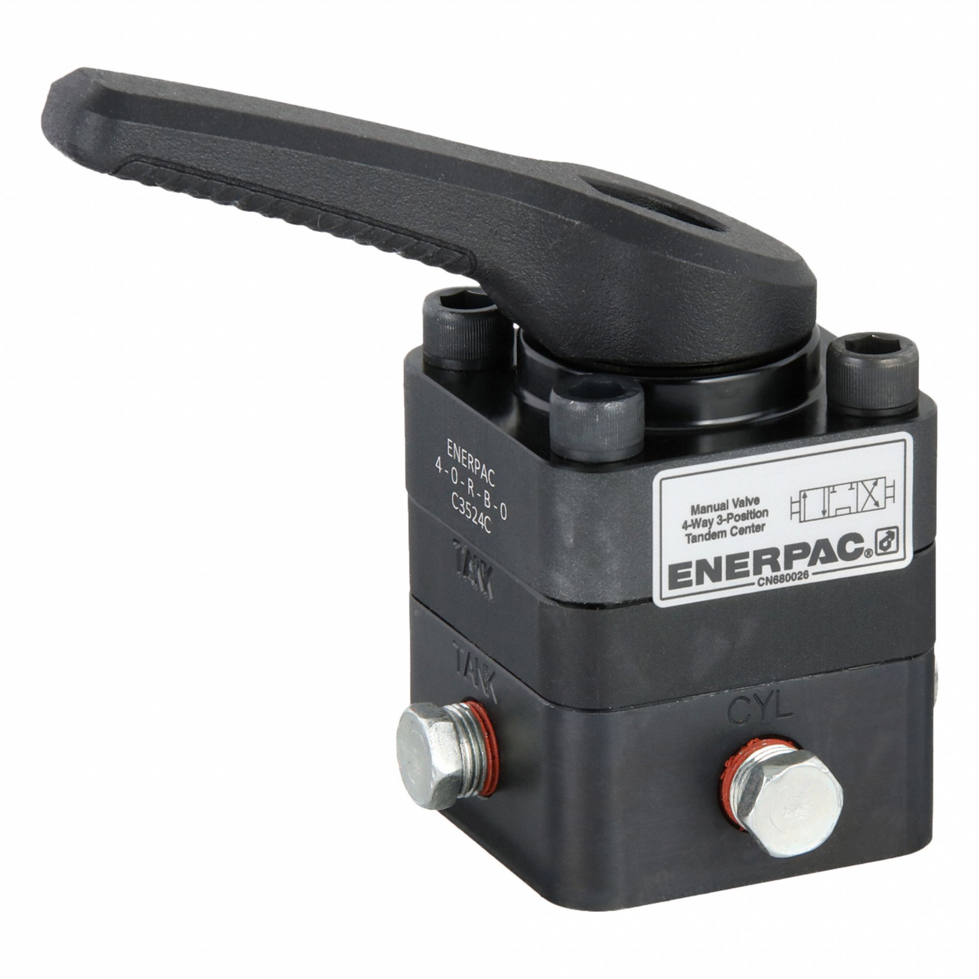 ENERPAC, 4.5 gpm Max Flow Rate, Three Positions, Directional Control ...