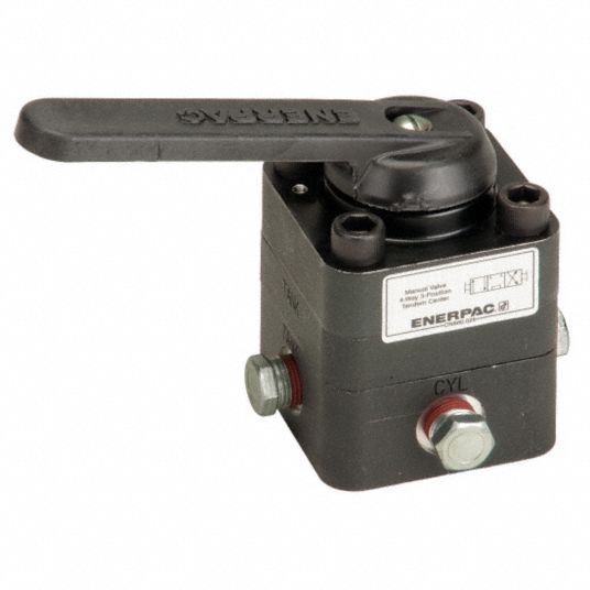 ENERPAC, 4.5 gpm Max Flow Rate, Three Positions, Directional Control ...