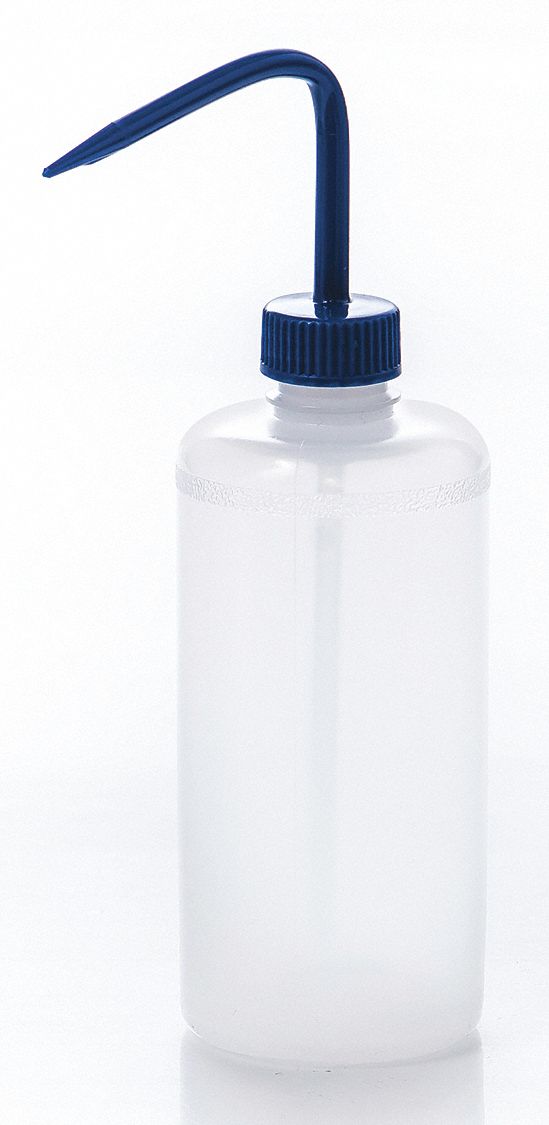 Standard Spout; Wash Bottle; Plastic; Nonvented Narrow Mouth - Grainger
