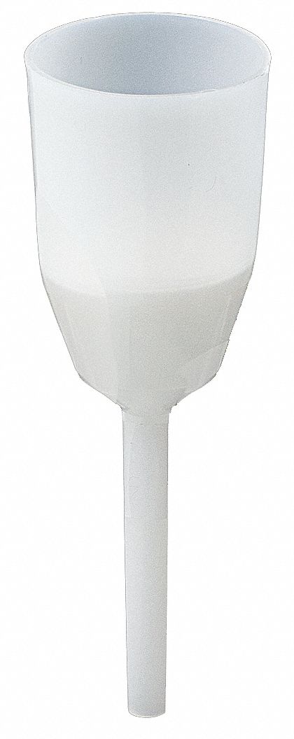 Plastic, 1.69 fl oz Capacity - oz, Funnel - 46C833|F14608-0000 - Grainger