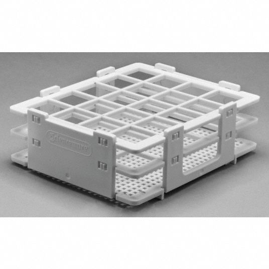 4 1/8 in Overall Wd, 1 3/4 in Overall Ht, Tube Rack - 46C875|F18514 ...