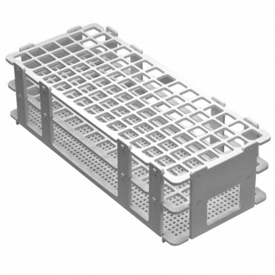 4 1/8 in Overall Wd, 2 1/2 in Overall Ht, Tube Rack - 46C878|F18745 ...