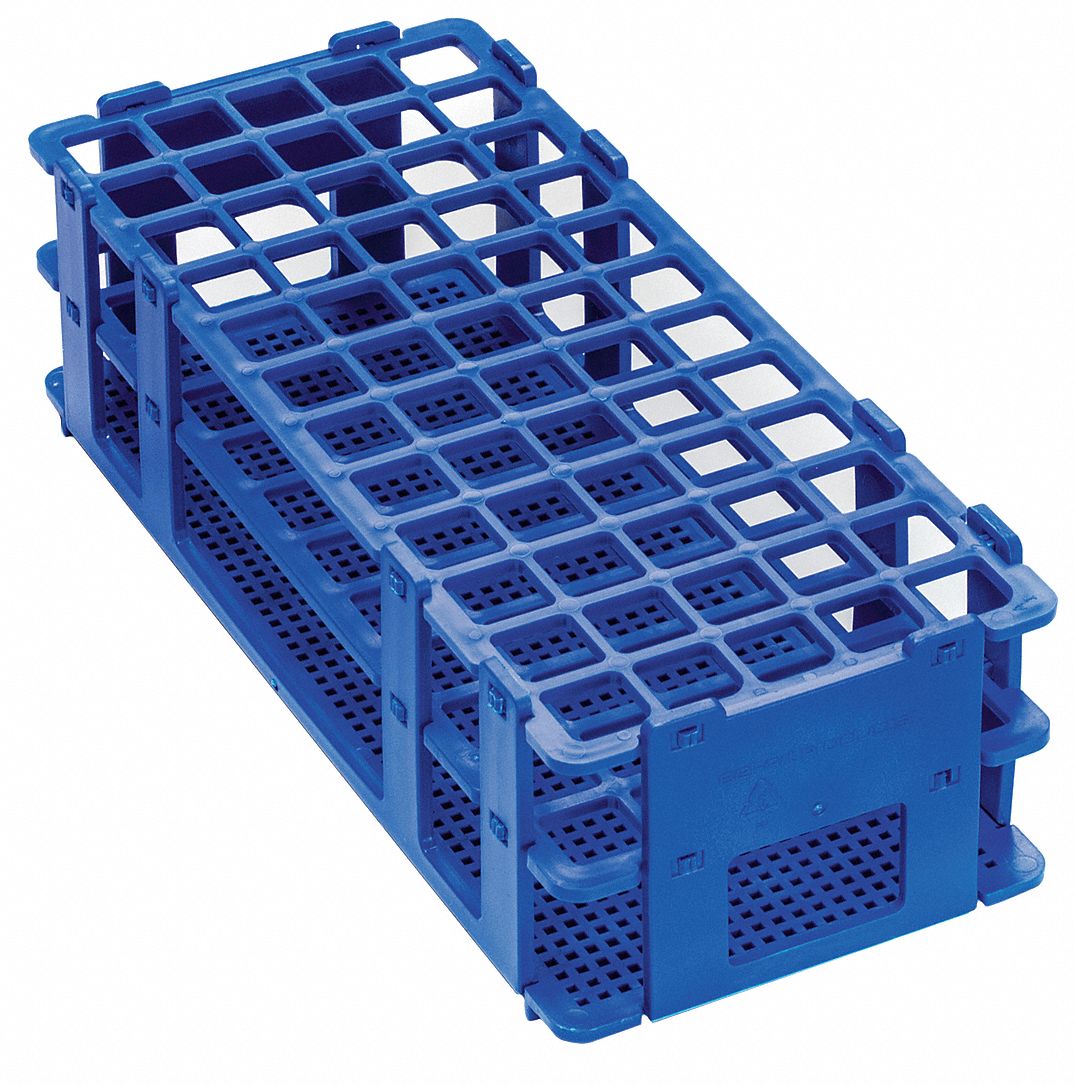 4 1/8 in Overall Wd, 2 1/2 in Overall Ht, Tube Rack - 46C886|F18747 ...