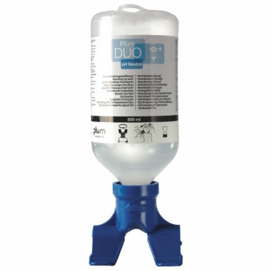 Eye Wash Refill, For Use With Mfr No. F24880-8403, F24880-8502, PK 6 ...