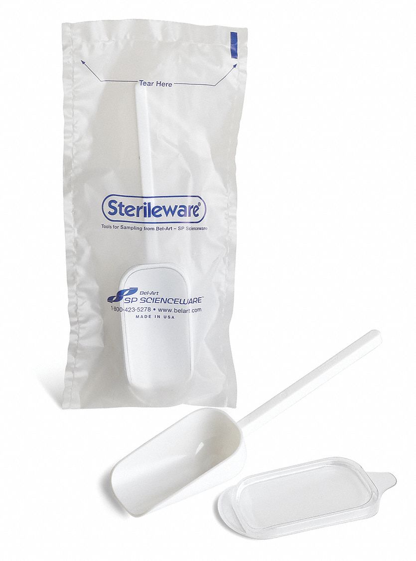 SP SCIENCEWARE, H36924-0000, Sterile Sampling Scoop System - 46C973 ...