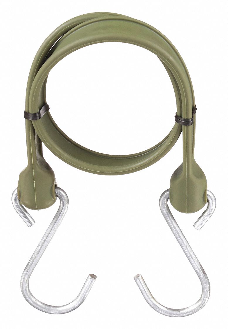 S-Hook, 3 in Hook Lg, Bungee Strap - 46CA55|BBS24GMG - Grainger